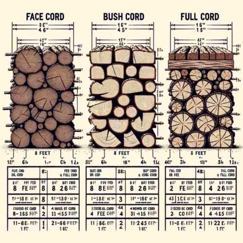 Face Cords of Wood: Your Guide to Firewood Measurements and More ...