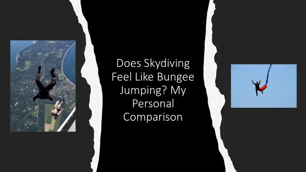 Does Skydiving Feel Like Bungee Jumping? My Personal Comparison - Outdoor Doer