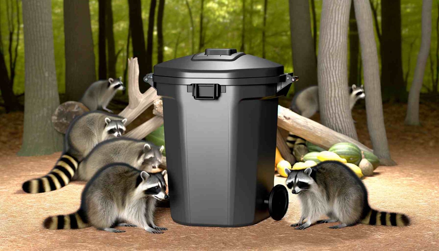 Best Raccoon-Proof Garbage Cans - Outdoor Doer